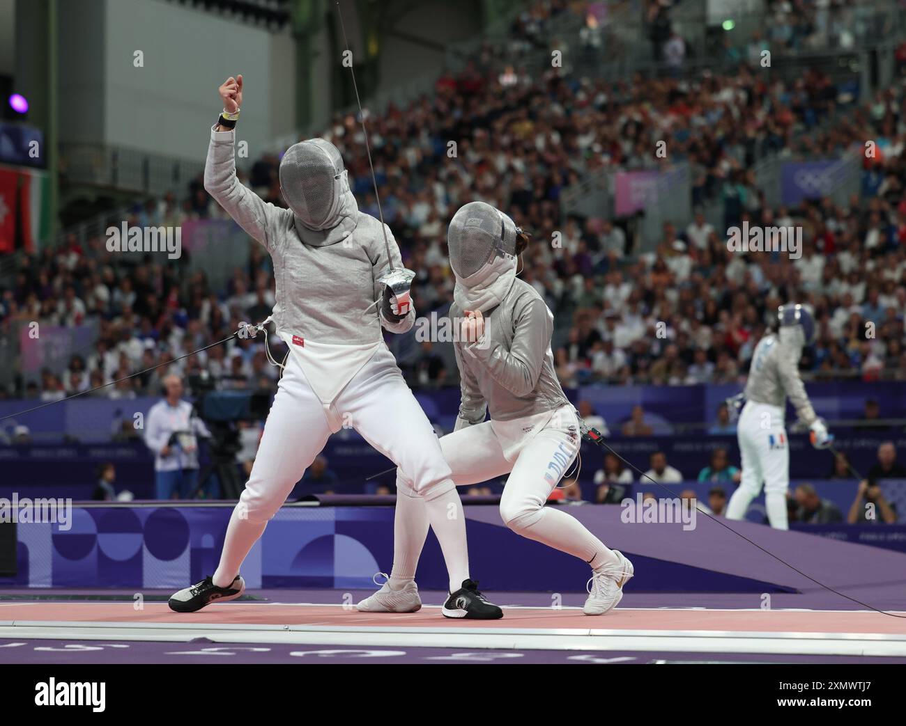 Paris, France. July 29th 2024. (L-R) Choi Sebin of Team Korea and ...