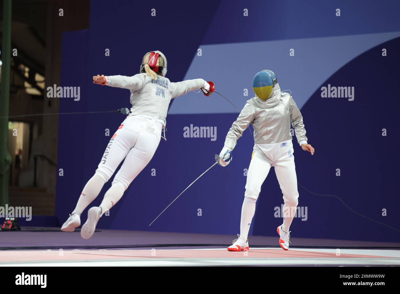 Paris, France. July 29th 2024. (L-R) Emura Misaki of Team Japan and ...