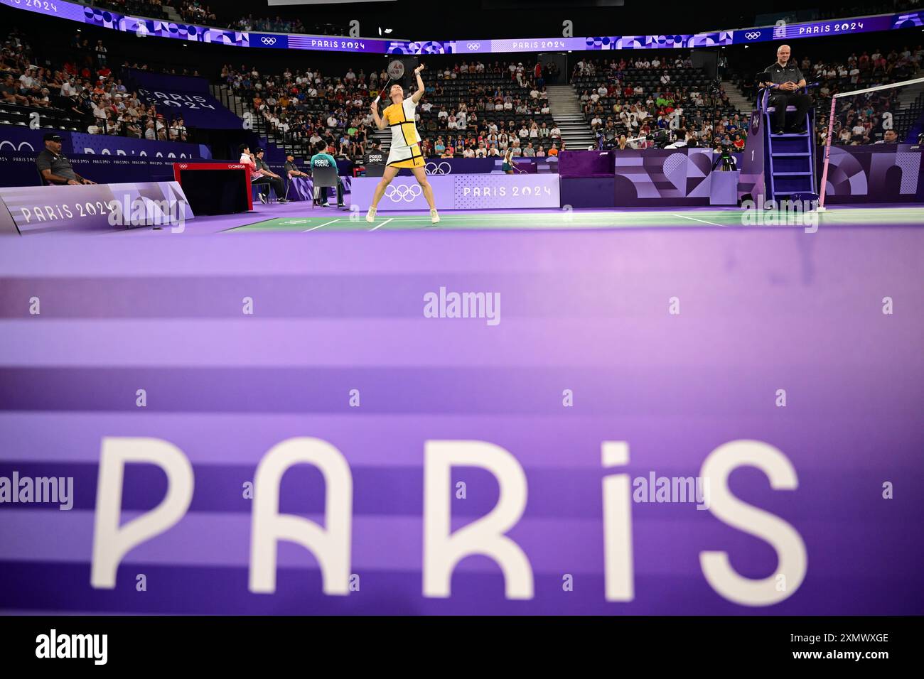 Paris, France. 30th July, 2024. Belgian Lianne Tan pictured in action ...