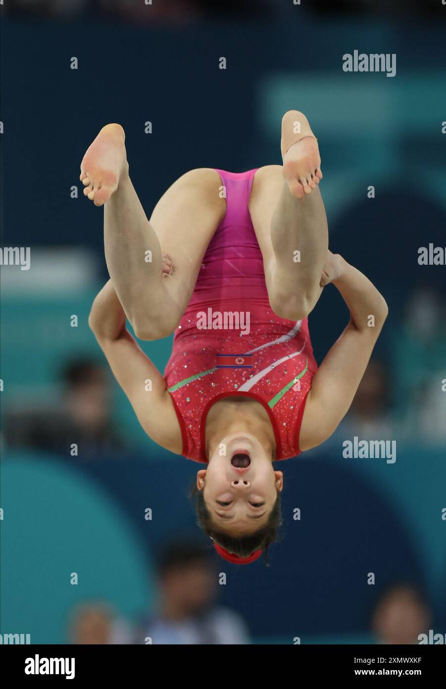 Paris, France. July 27th 2024. Chang Ok An of Team North Korea ...