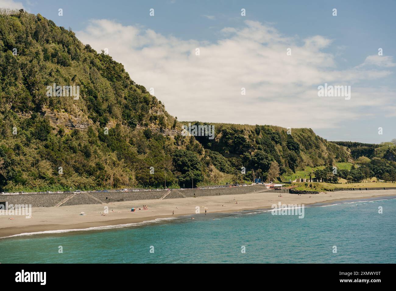 Agua d Alto beach, at Sao Miguel Island, Azores, Portugal. High quality ...