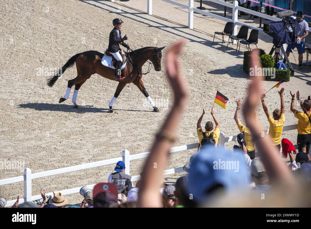 Paris, France. 29th July, 2024. Equestrian, Individual competition ...