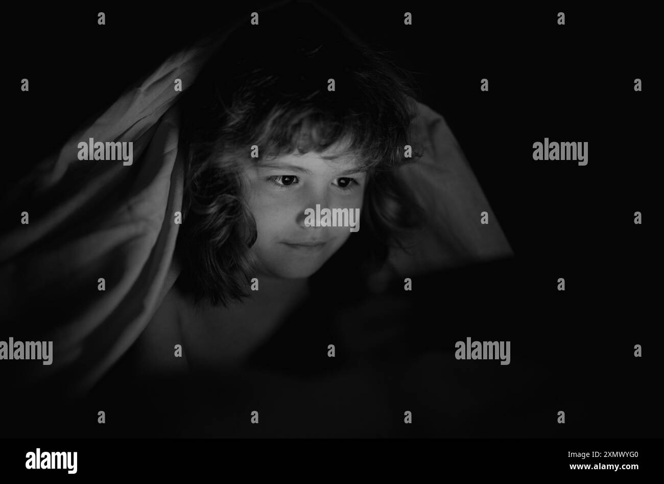 Kid playing on a digital tablet. Kid using tablet for gaming and online ...