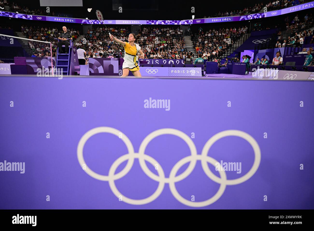 Paris, France. 30th July, 2024. Belgian Lianne Tan pictured in action ...