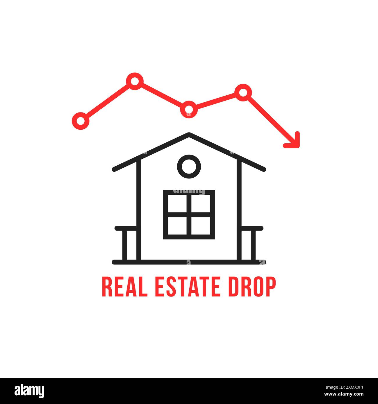 Inflation and property market Stock Vector Images - Alamy