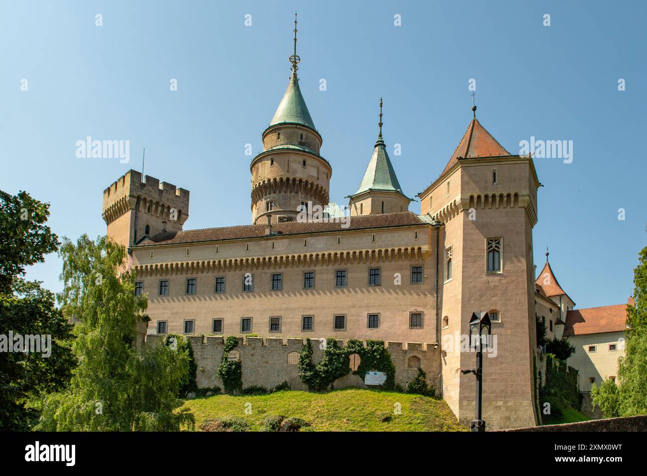 Bojnice Castle, Bojnice, Slovakia Stock Photo - Alamy