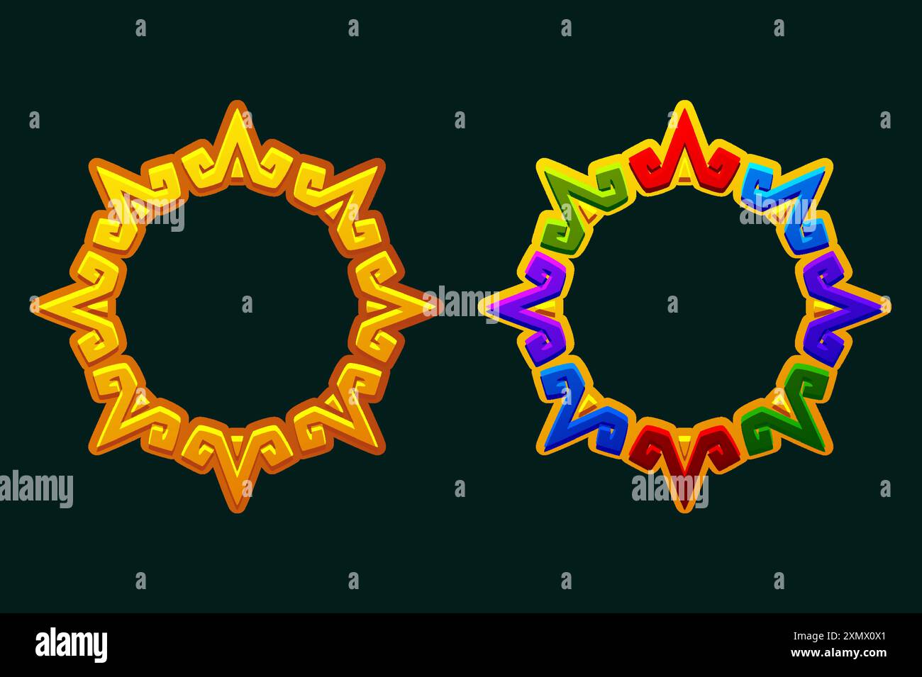 Maya gold disk hi-res stock photography and images - Alamy