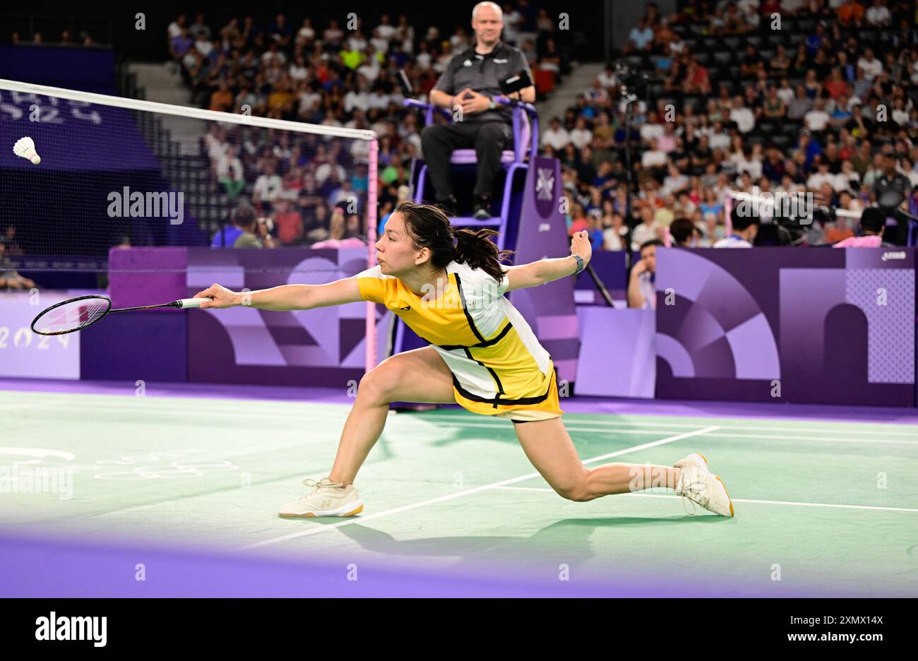 Paris, France. 30th July, 2024. Belgian Lianne Tan pictured in action ...