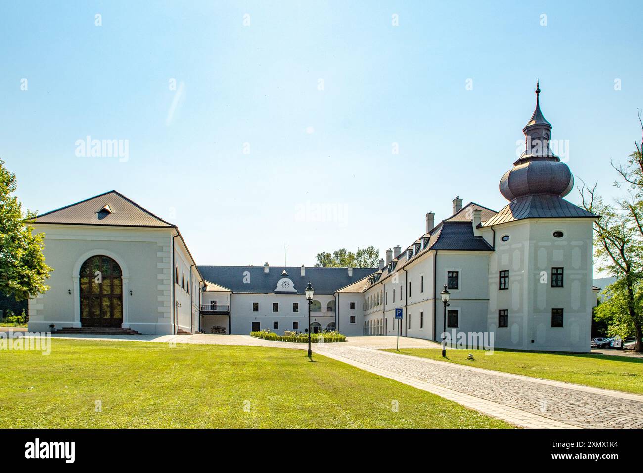 Chateau Appony, Oponice, Slovakia Stock Photo - Alamy