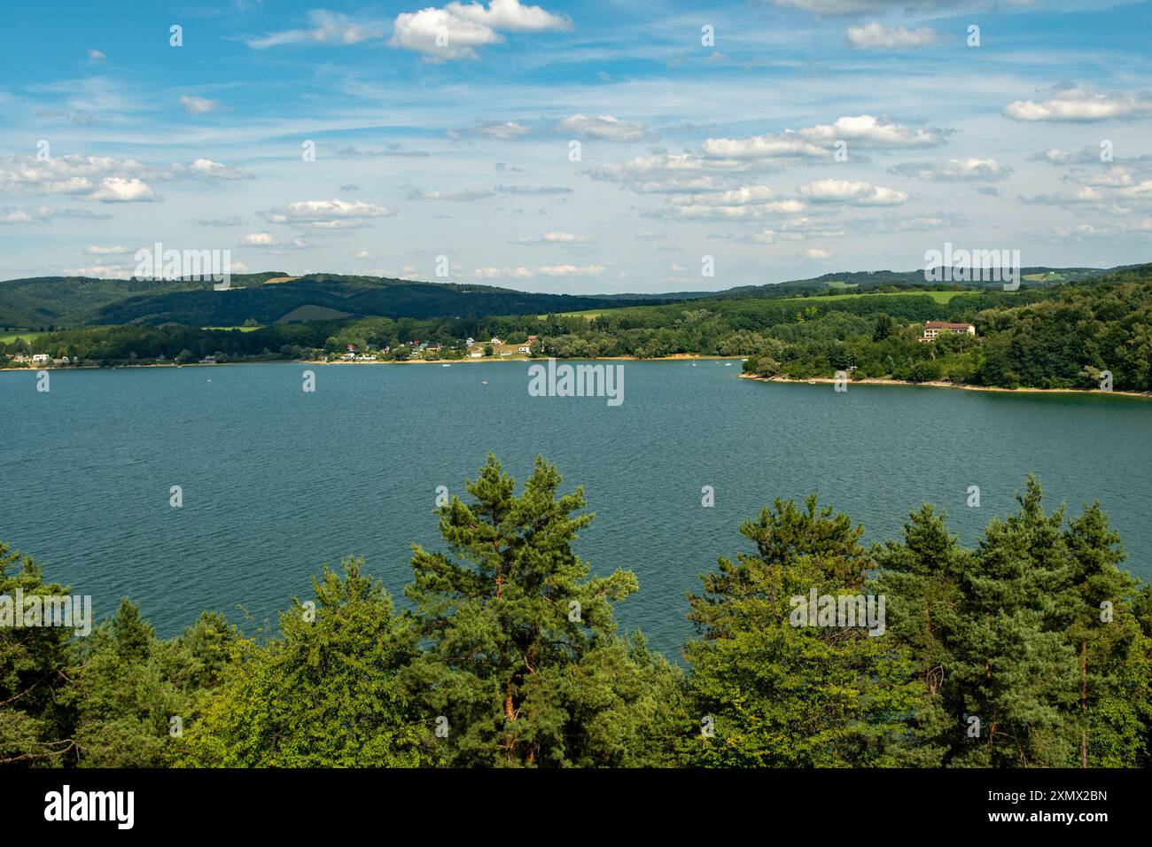Lake Vel'ka Domasa, Domasa Dobra, Slovakia Stock Photo - Alamy