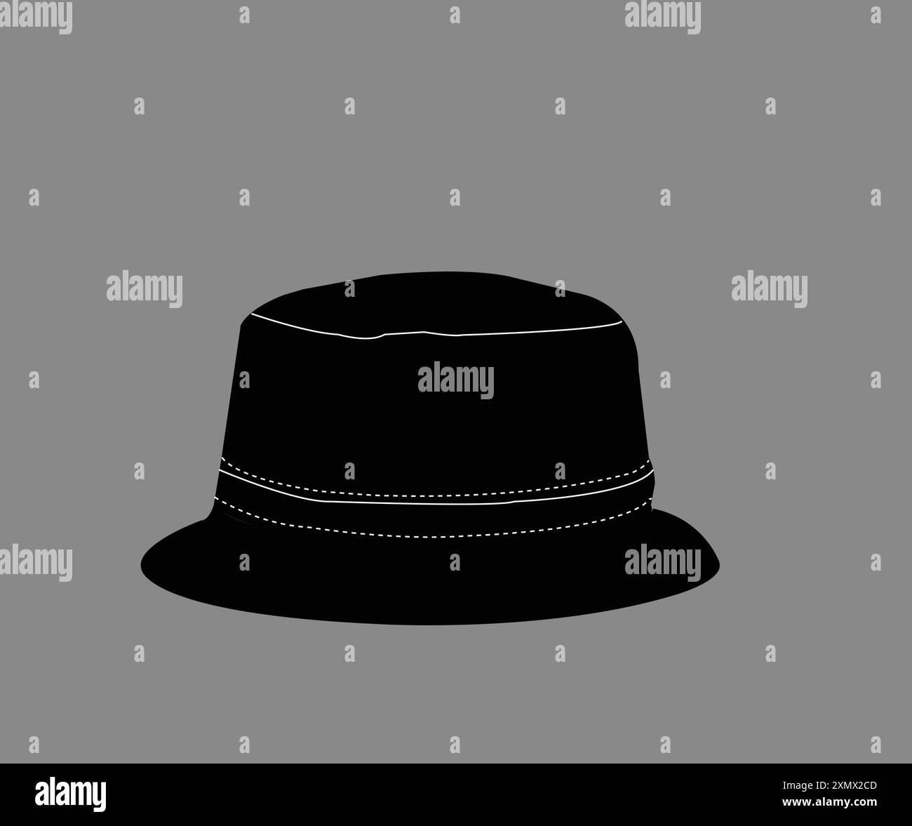 Bucket hat vector hi-res stock photography and images - Alamy