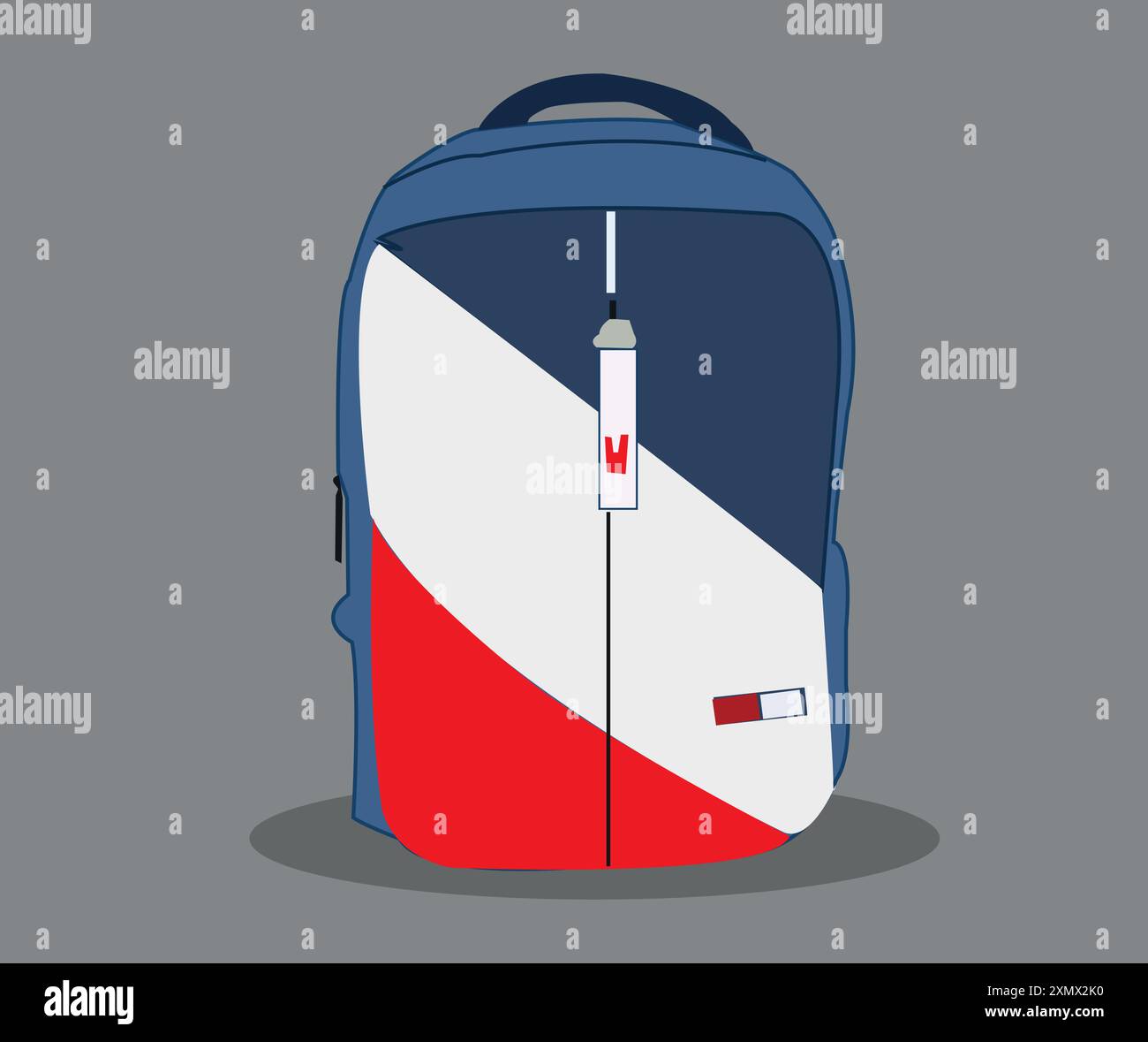 Mens travel backpack Stock Vector Images - Alamy