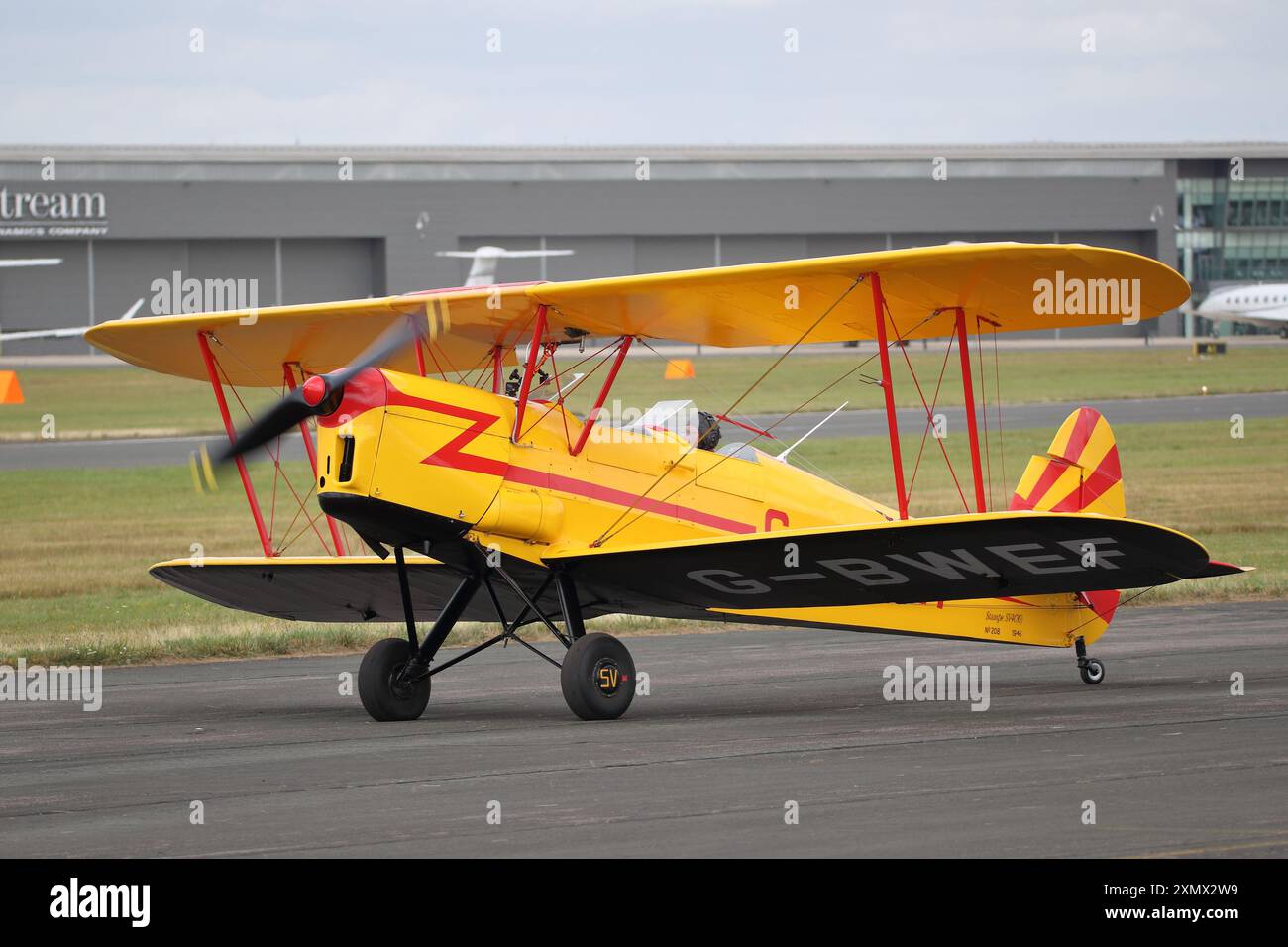 Farnborough, UK, 26 July 2024. On the final day of Farnborough ...