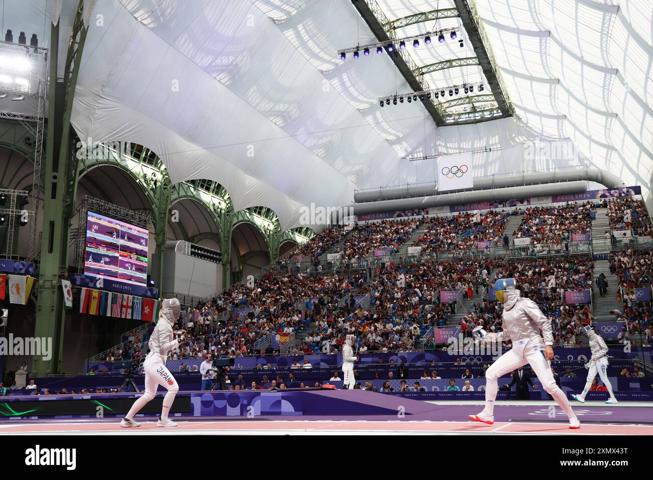 Paris, France. 29th July, 2024./Misaki Emura (JPN) Fencing : Women's ...