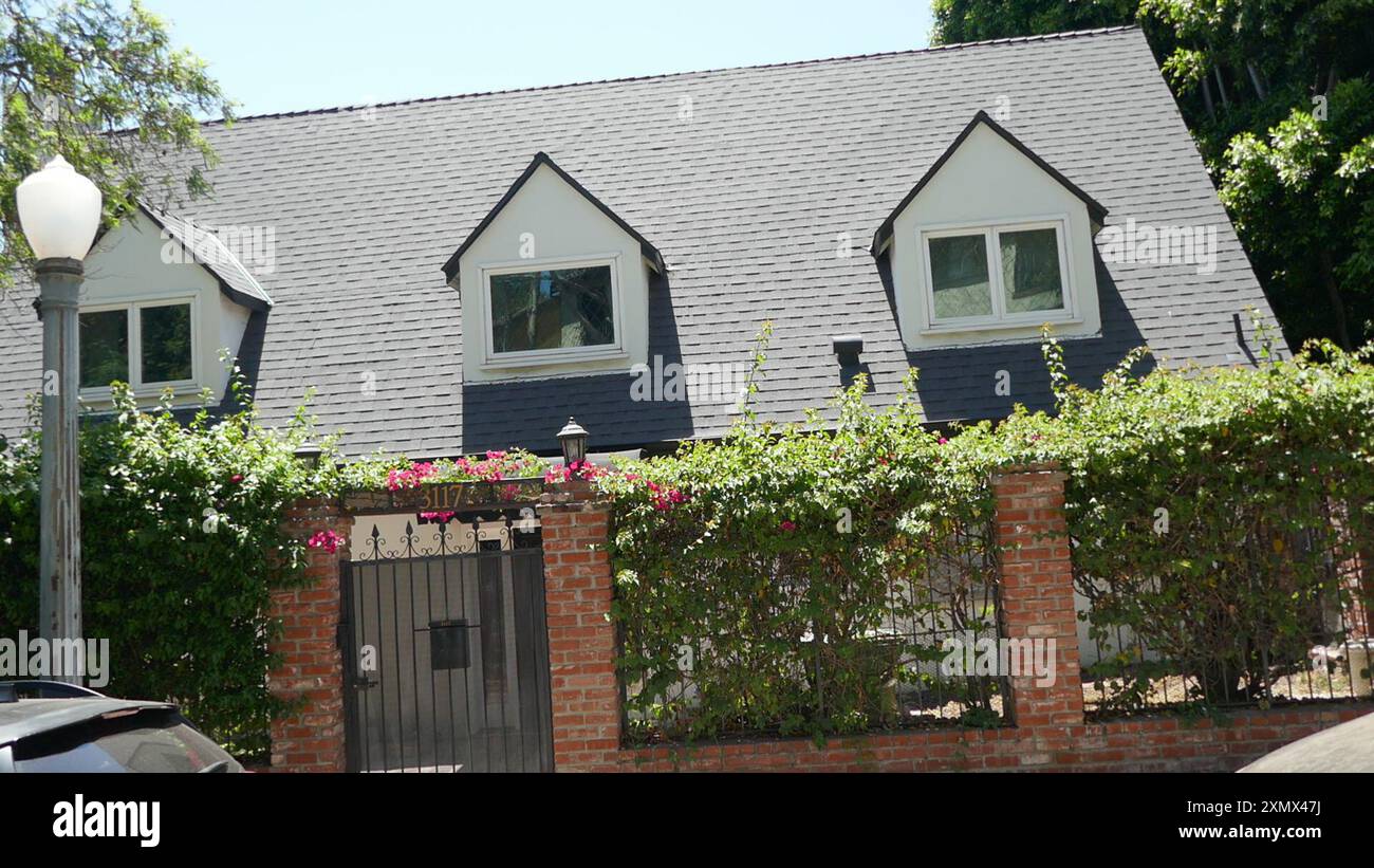 Los Angeles, California, USA 29th July 2024 Actor Burt Ward Former Home ...