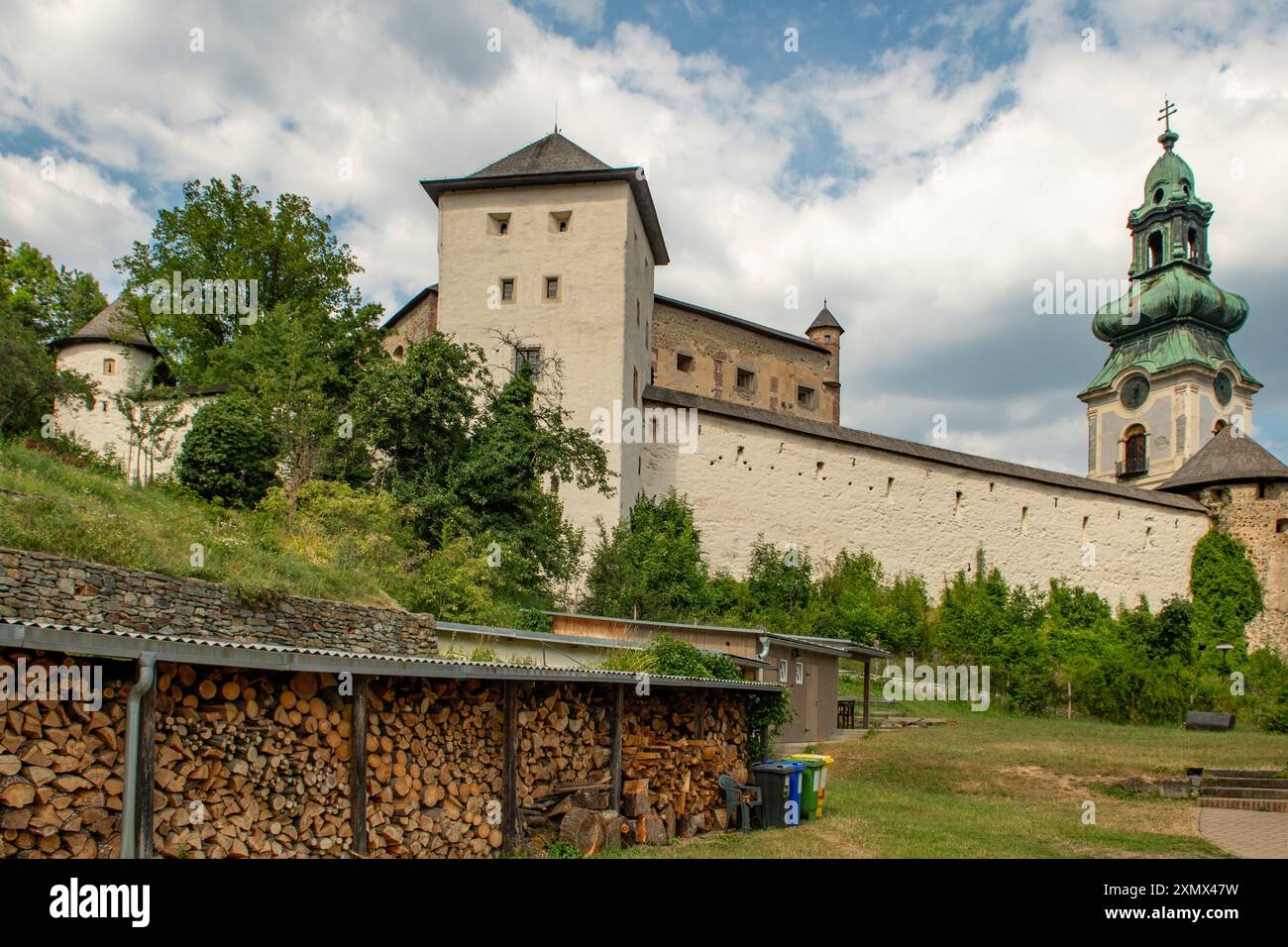 Stary Zamok, the Old Castle, Banska Stiavnica, Slovakia Stock Photo - Alamy