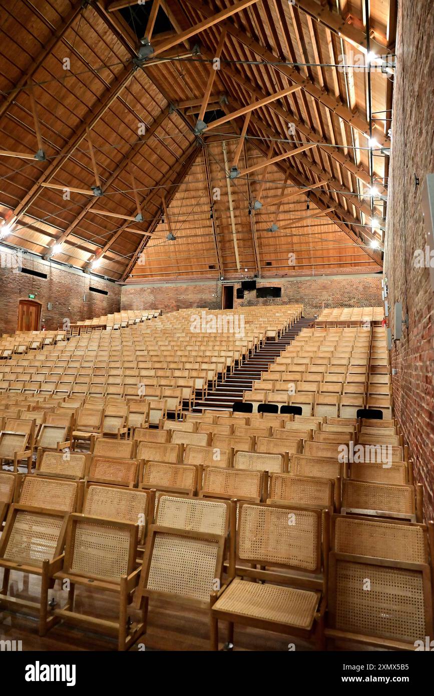 Around the UK - Interior of Snape Maltings Concert Hall, Suffolk, UK ...