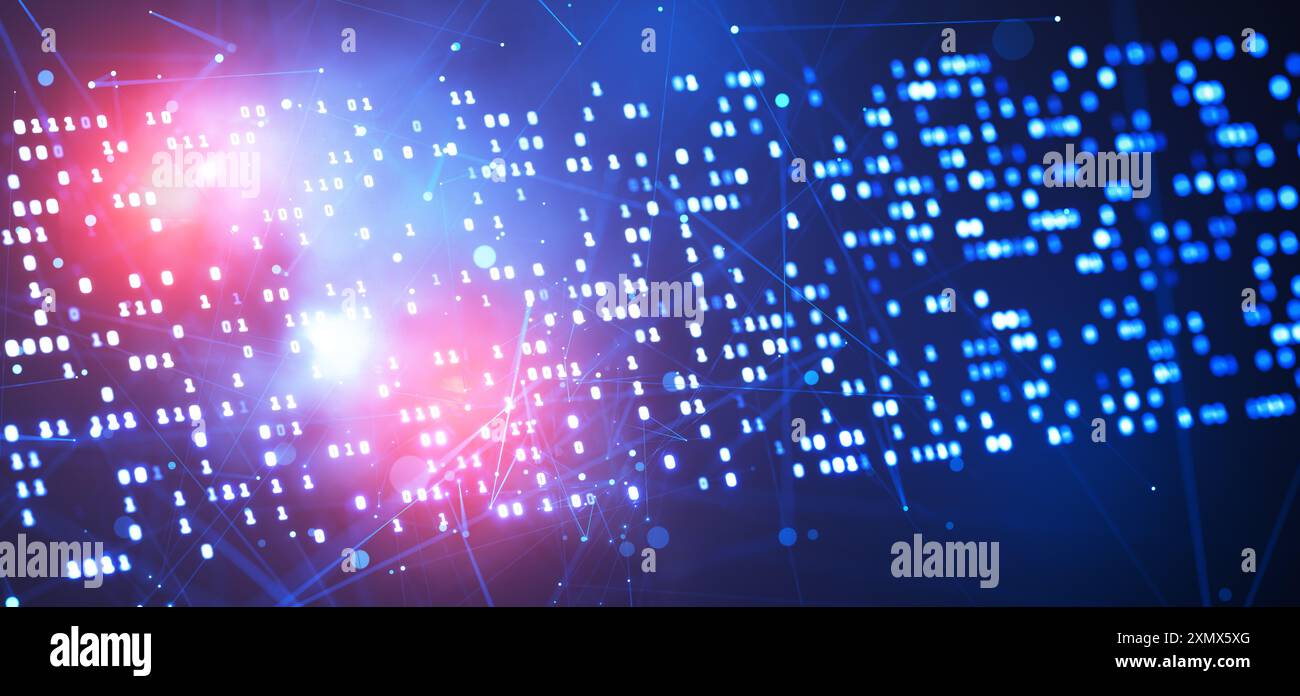 Data background. Artificial Intelligence. Artificial Intelligence. Network structure background ...