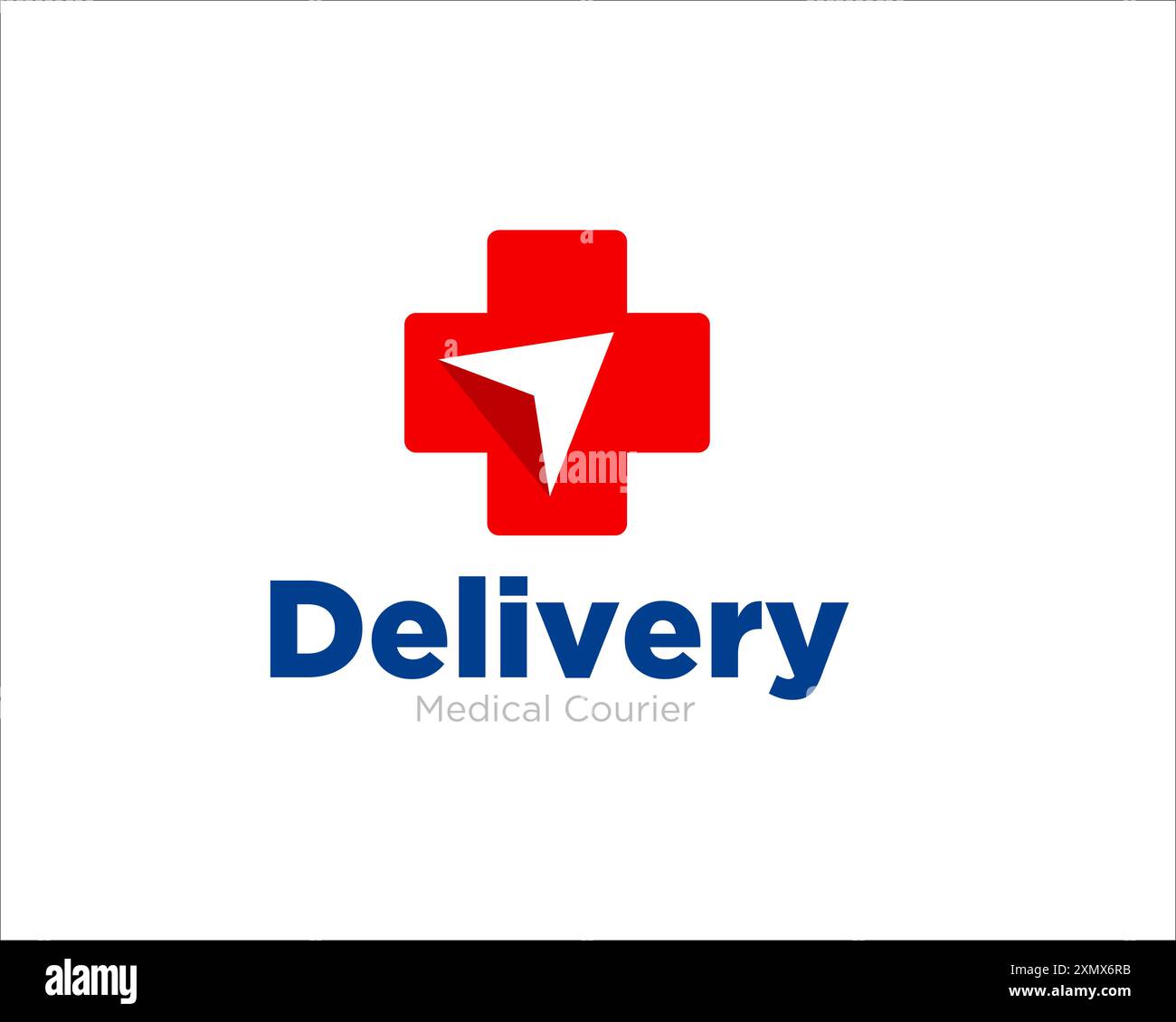 health plus sign and drug delivery services logo designs Stock Vector ...
