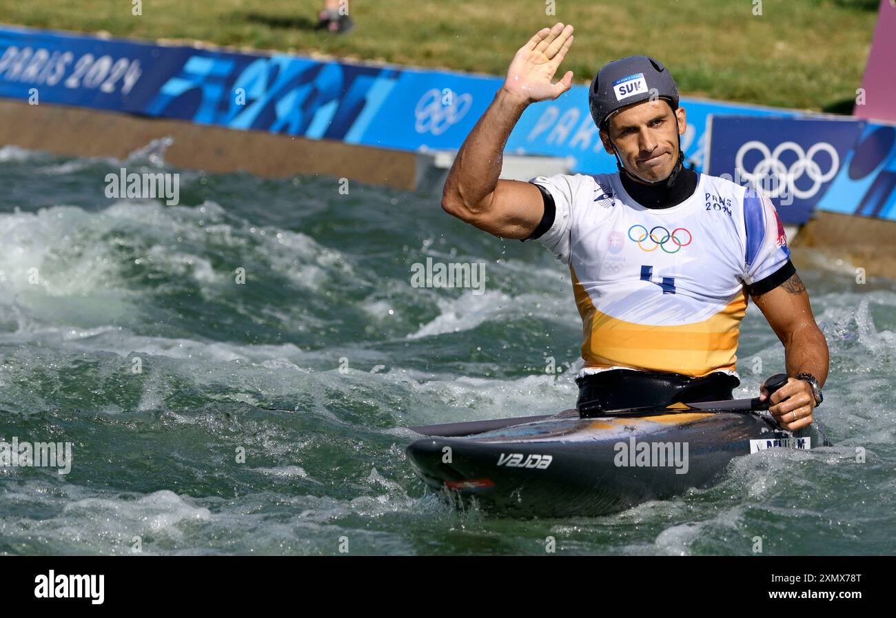 Paris, France. 29th July, 2024. Paris 2024 Olympic games. Canoe Slalom ...