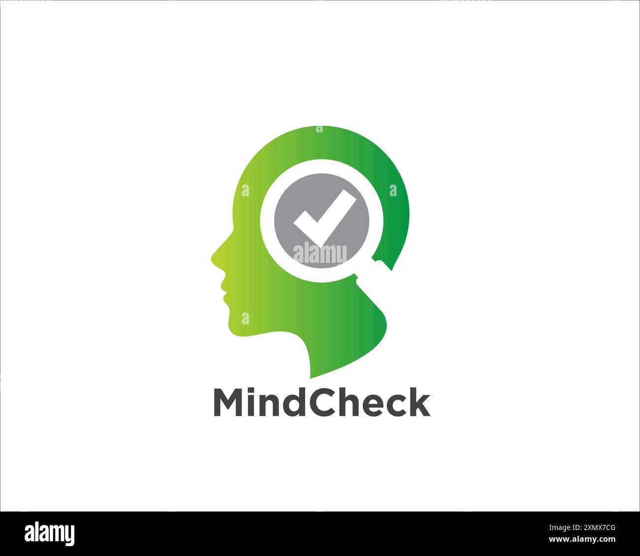mind health check logo designs for medical check up Stock Vector Image ...