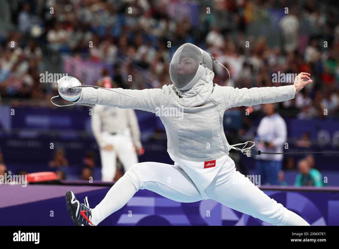 Paris, France. 29th July, 2024. Risa Takashima (JPN) Fencing : Women's ...