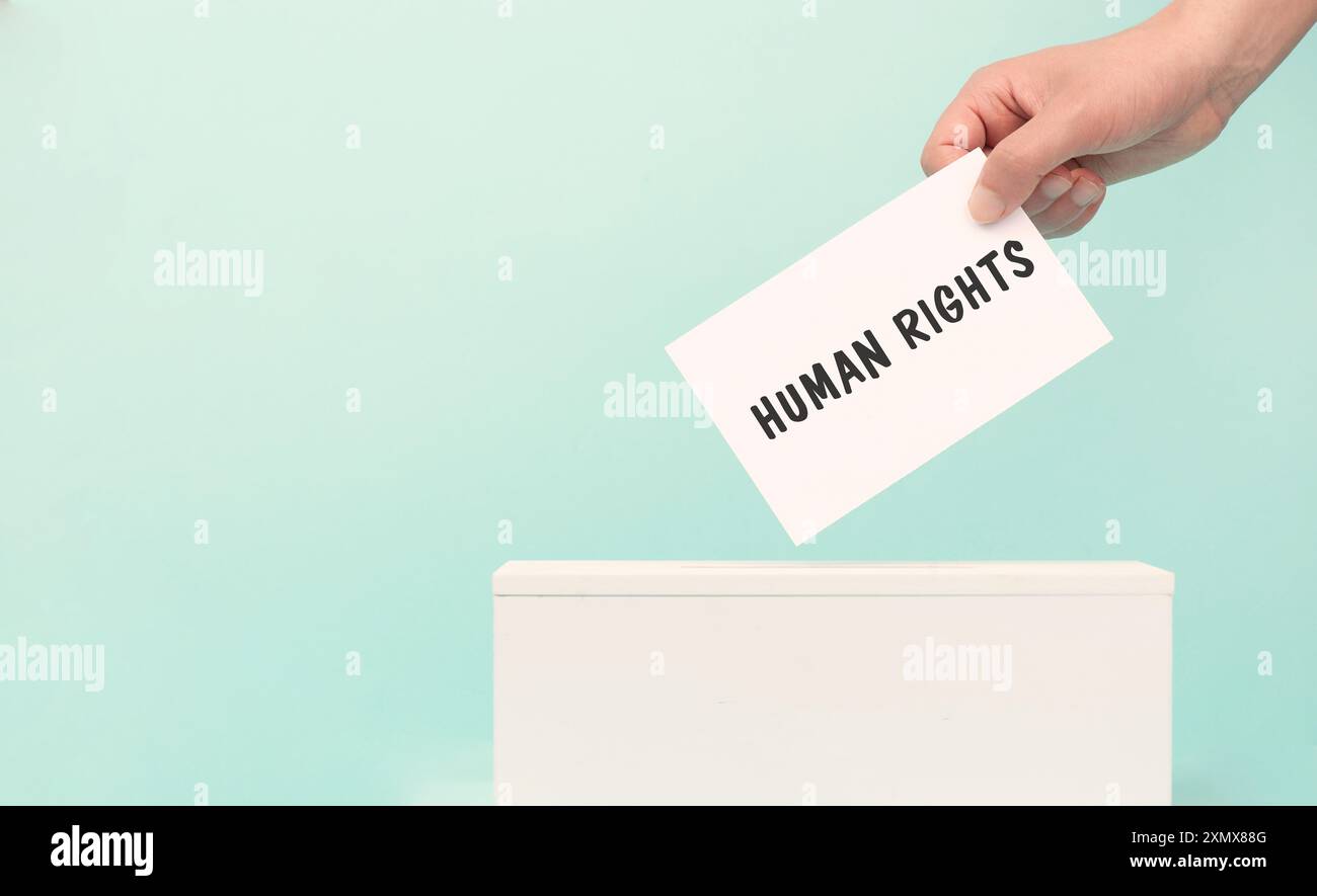 Human rights, equality, diversity, justice and hope concept, respect ...