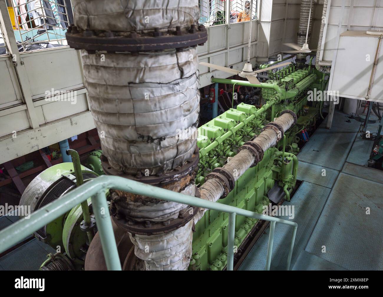 Ferry engine room, Dhaka Division, Dhaka, Bangladesh Stock Photo - Alamy