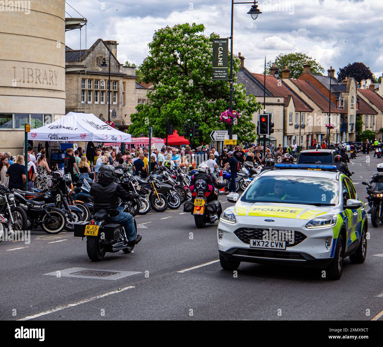 Police car meet uk hi-res stock photography and images - Alamy