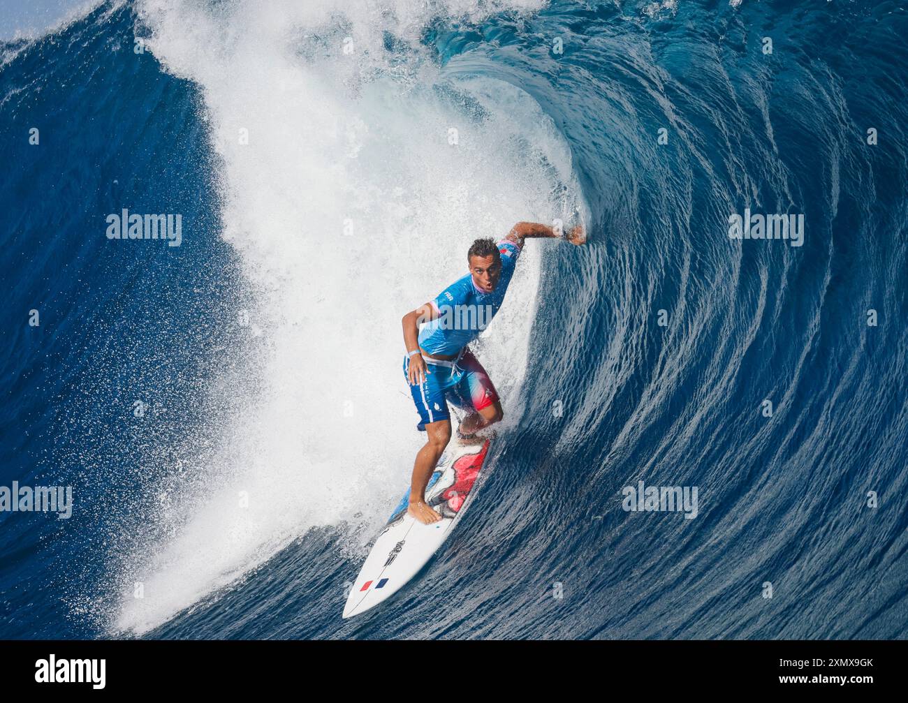 Tahiti, French Polynesia. 29th July, 2024. Kauli Vaast of France ...