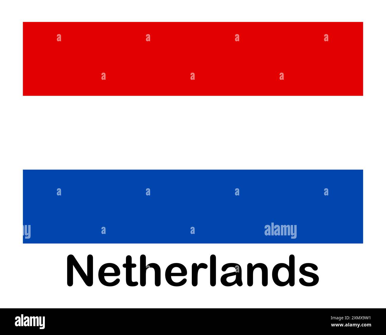 Netherlands flag official colors Cut Out Stock Images & Pictures - Alamy