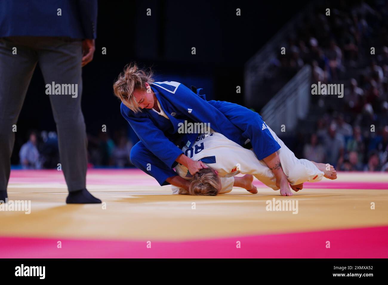 Great Britain's Lucy Renshall during the Judo - Women -63 kg ...