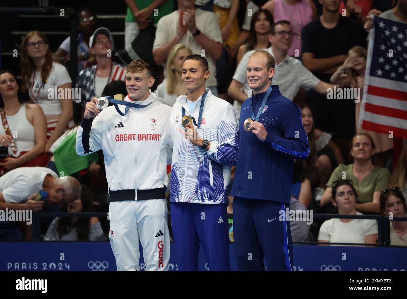 July 29, 2024, Paris, Ile de France, France: Matthew Richards (Great ...