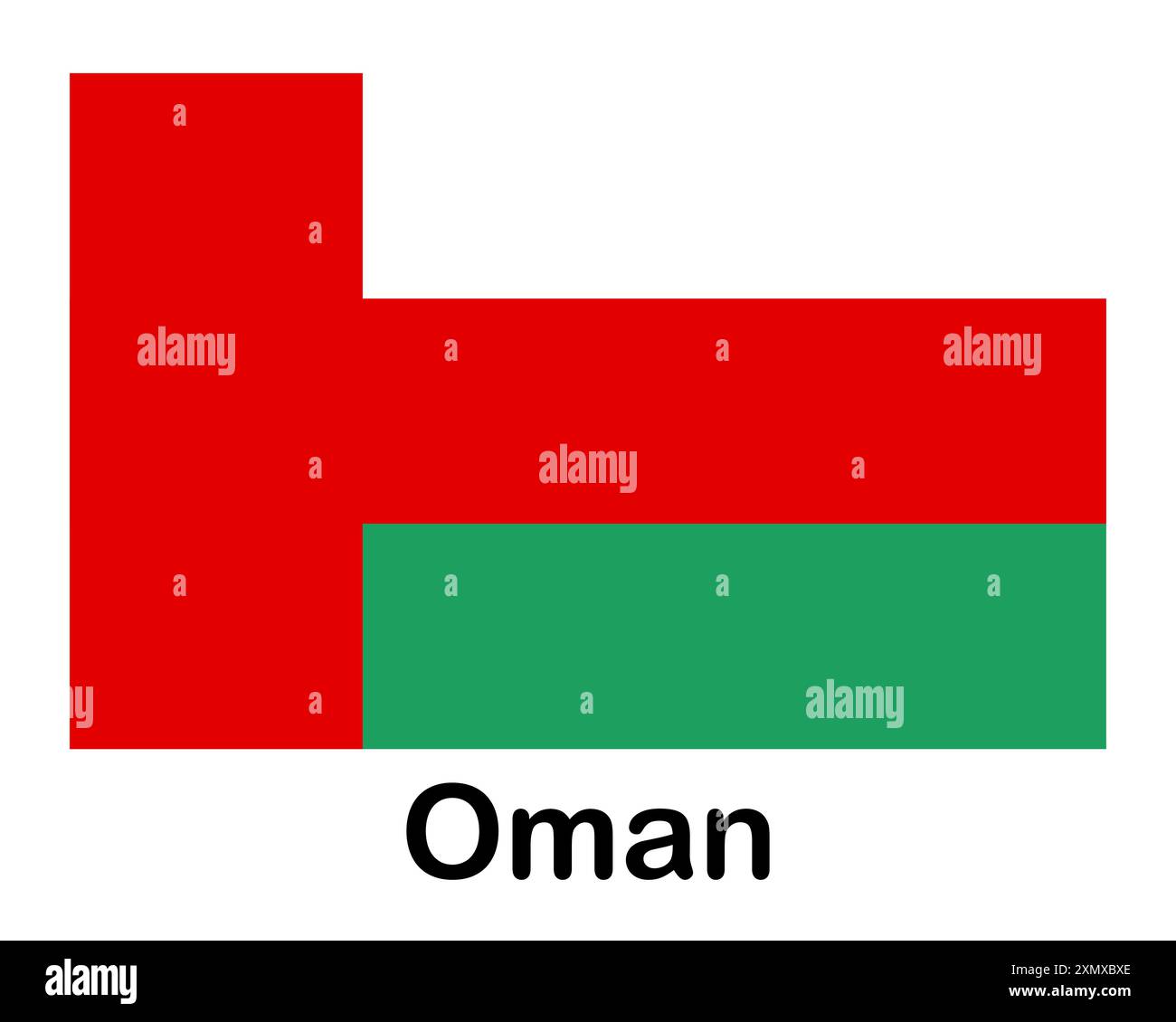 Vector flagpole with oman flag hi-res stock photography and images - Alamy