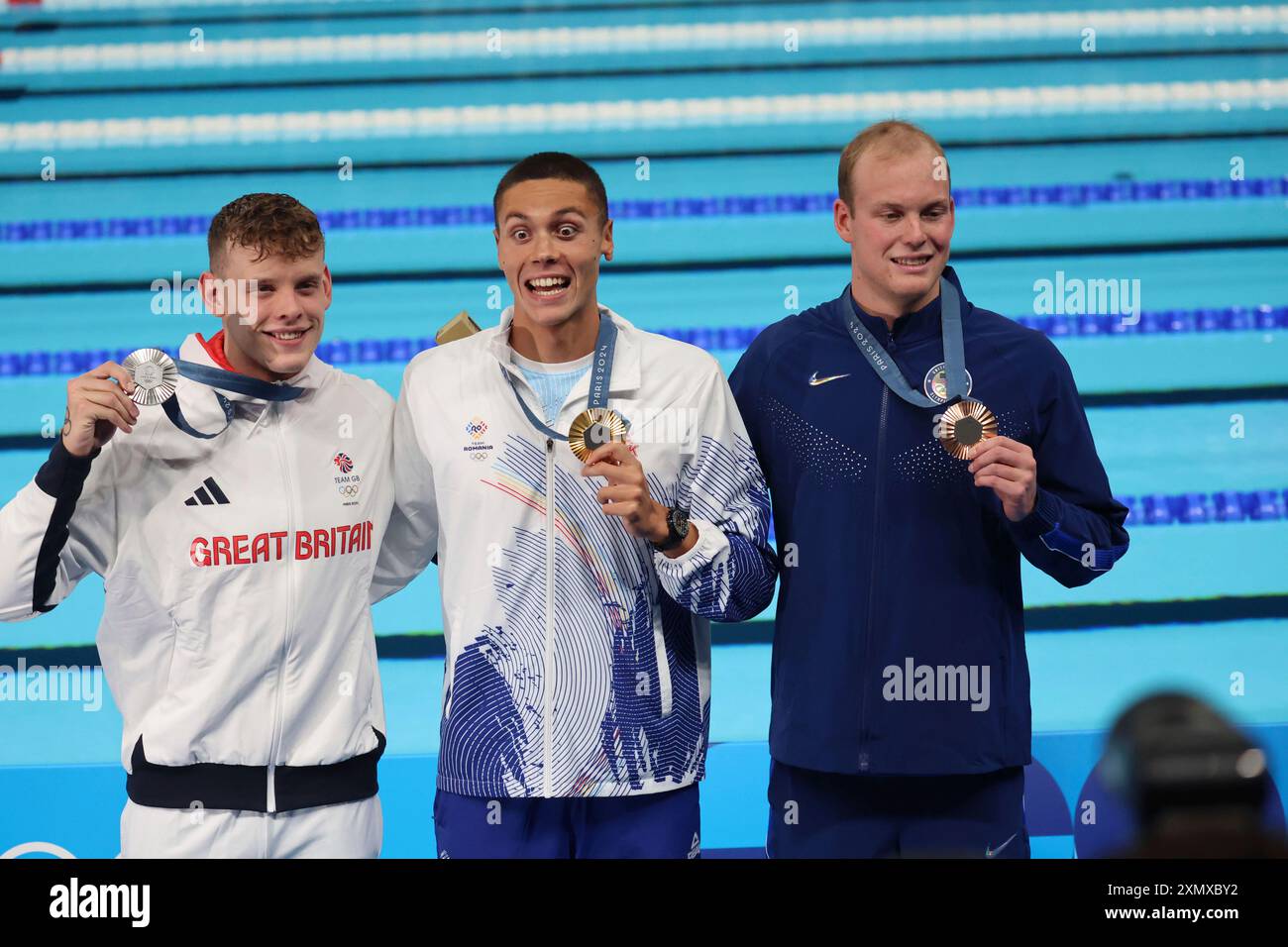 July 29, 2024, Paris, Ile de France, France: Matthew Richards (Great ...