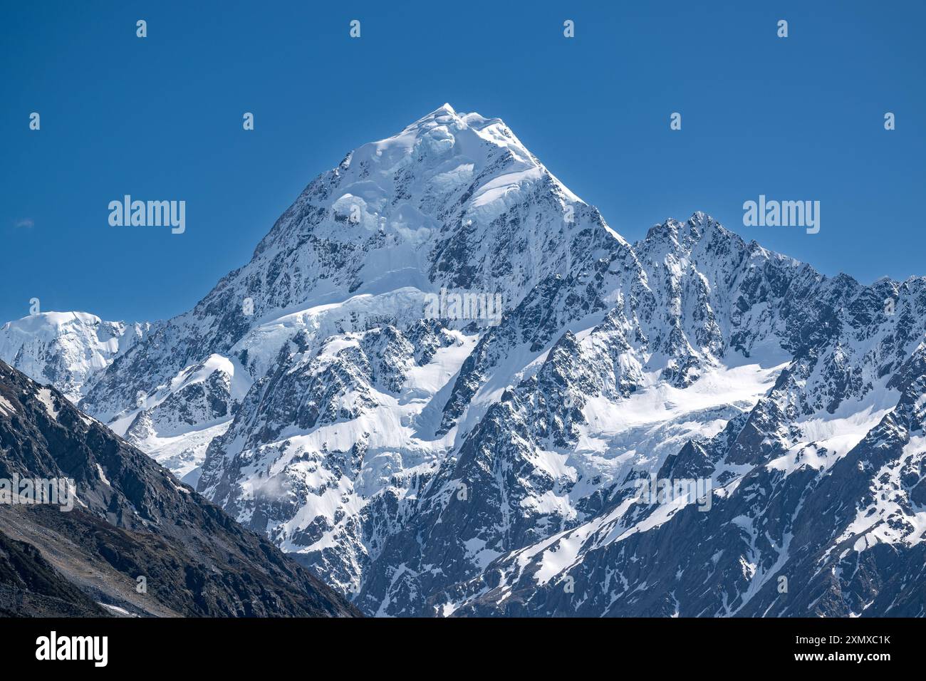 Mount Cook New Zealand Stock Photo - Alamy