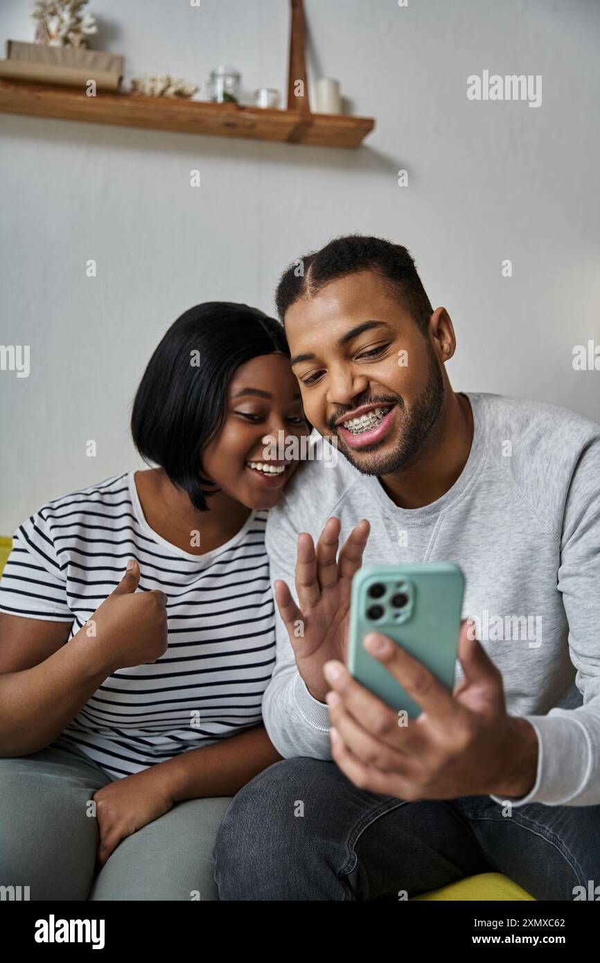 Romantic video call hi-res stock photography and images - Alamy