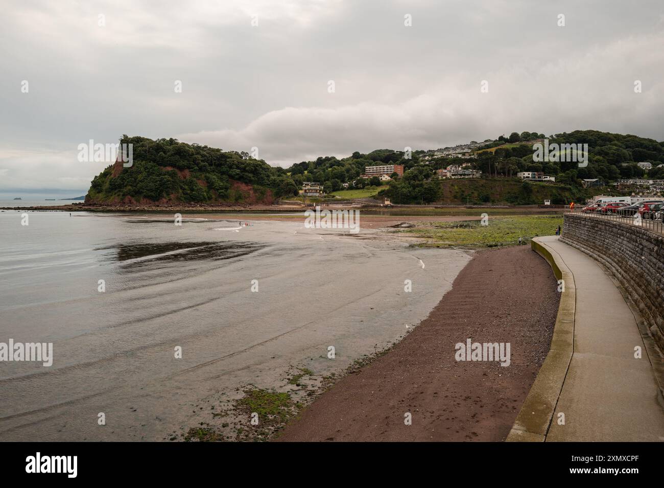 The Ness in Shaldon from Teignmouth beach, south Devon Stock Photo - Alamy