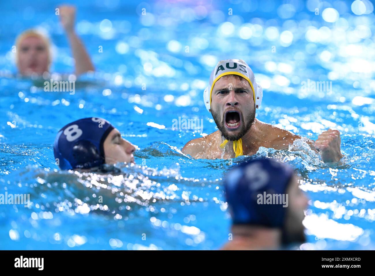 Saint Denis, France. 30th July, 2024. Jacob Mercep of Australia ...