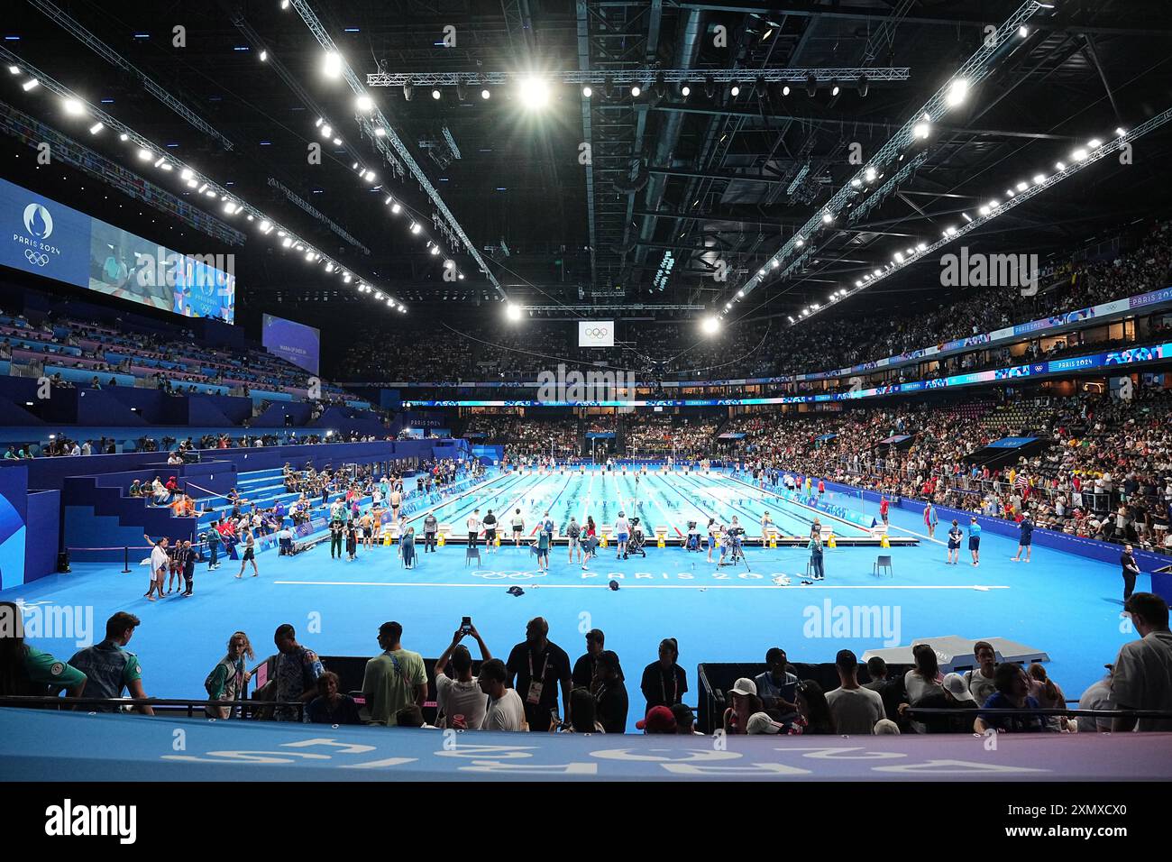Paris, France. 30th July, 2024. Olympia, Paris 2024, view of the ...