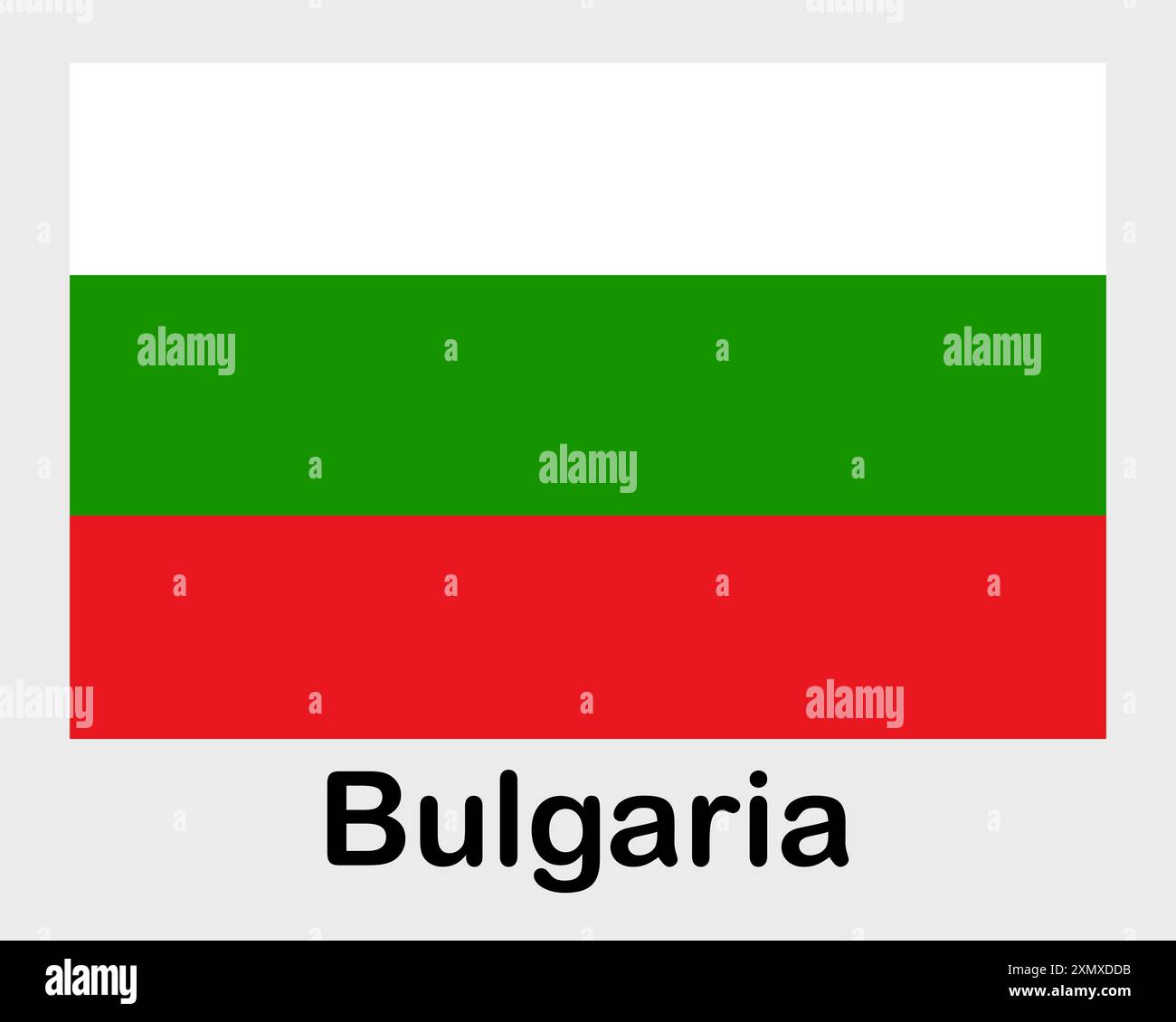 Bulgaria national flag. Banner, state symbol flagpole Stock Vector ...