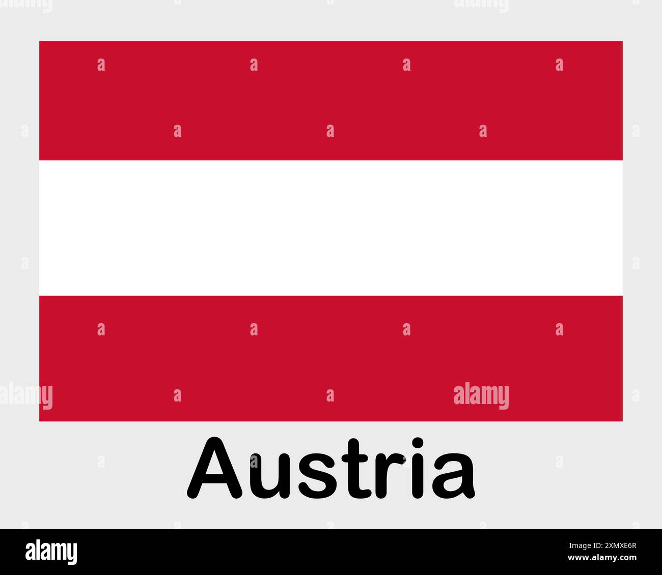 Austria national flag. Banner, state symbol flagpole Stock Vector Image ...