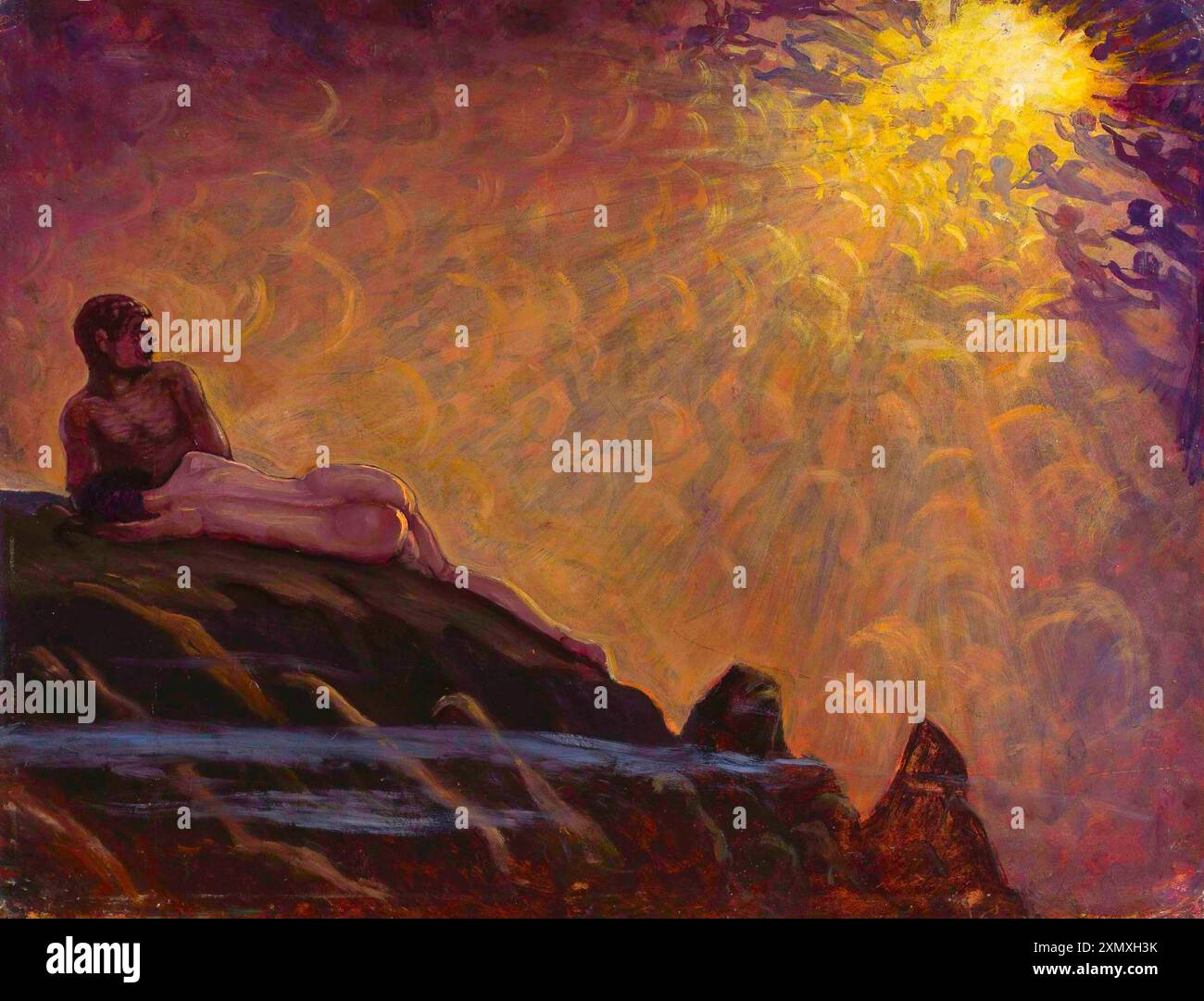 Kazimierz Stabrowski - Fantastical Composition - 1924 Stock Photo - Alamy