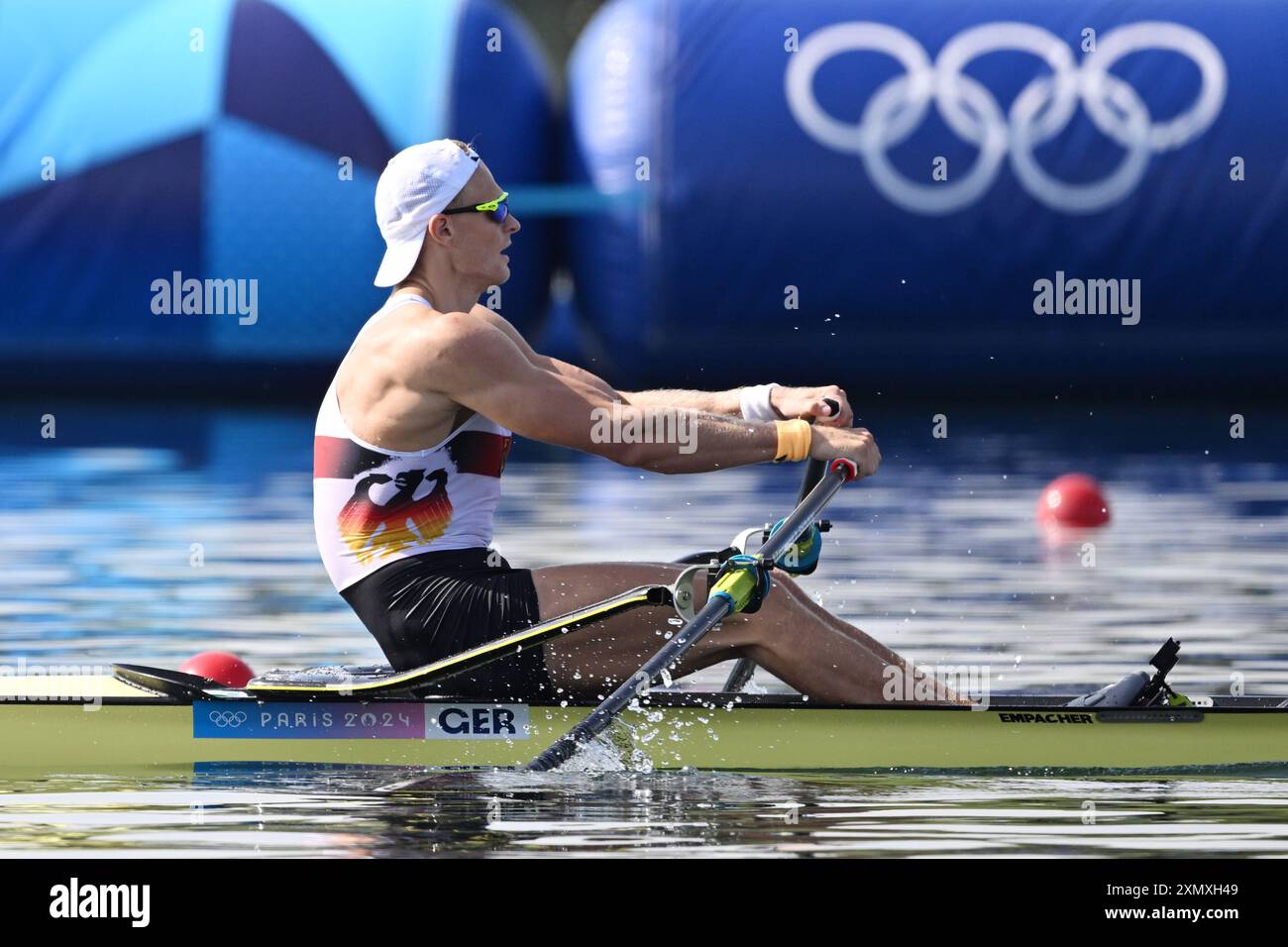 Vaires Sur Marne, France. 30th July, 2024. Olympics, Paris 2024, rowing ...