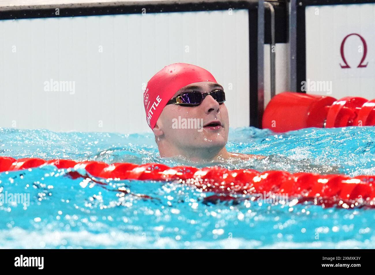 Great Britain's Jacob Henry Whittle after the Men's 100m Freestyle ...