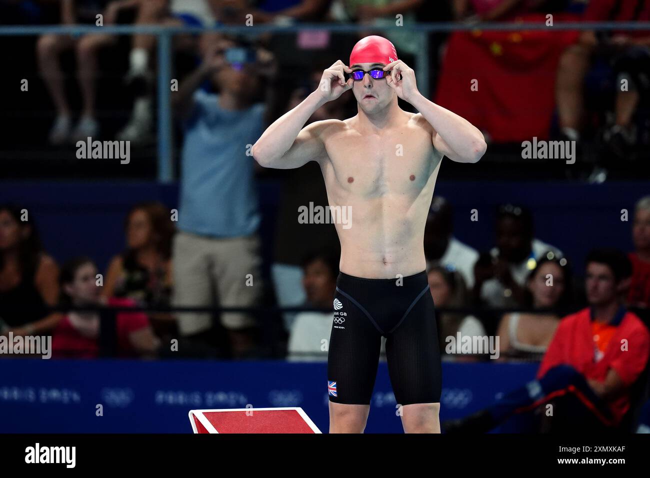 Great Britain's Jacob Henry Whittle before the Men's 100m Freestyle ...