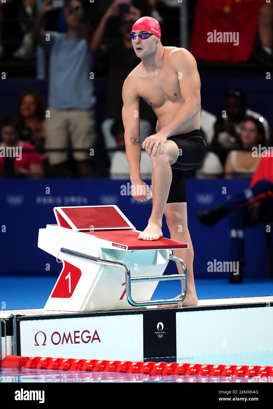 Great Britain's Jacob Henry Whittle before the Men's 100m Freestyle ...