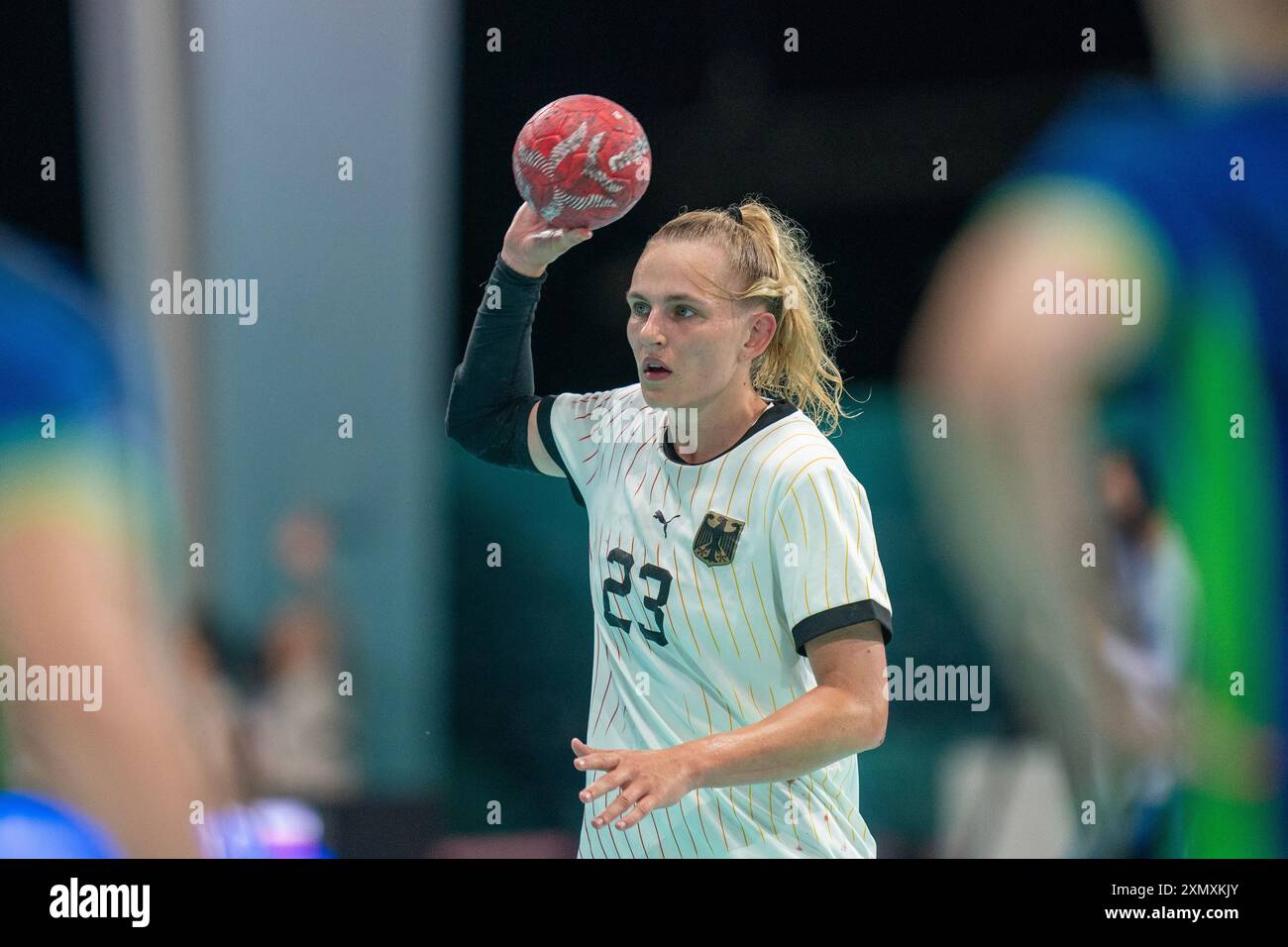 Paris, France. 30th July, 2024. PARIS, FRANCE - JULY 30: Annika Lott of ...