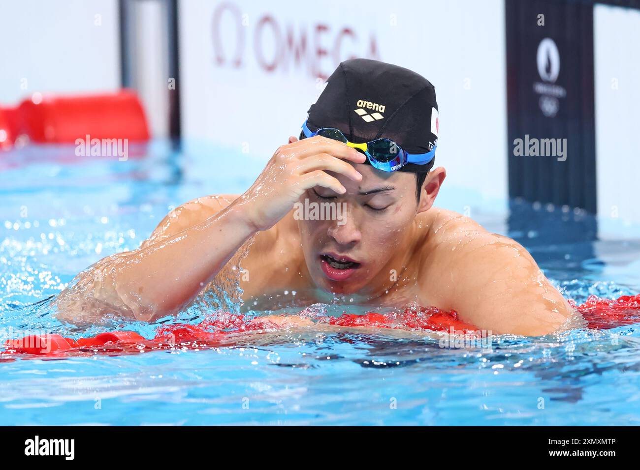 Nanterre, France. 30th July, 2024. Tomoru Honda (JPN) Swimming : Men's ...