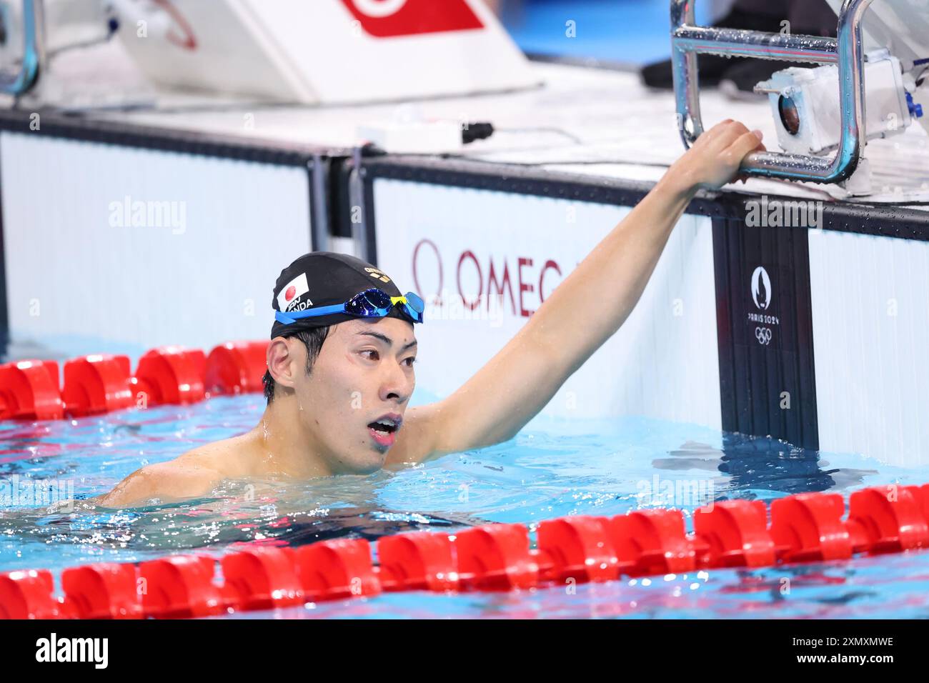 Nanterre, France. 30th July, 2024. Tomoru Honda (JPN) Swimming : Men's ...